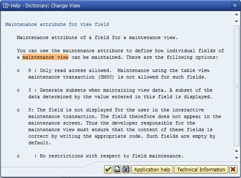 what is maintenance view sap community