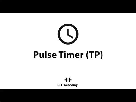 Pulse Timer Tp Plc Timers Plc Programming Tutorial With Codesys