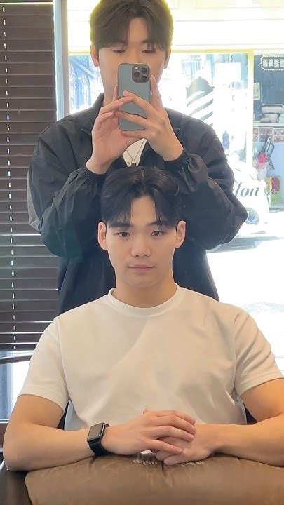 세미리프컷 가볍게 합시다🔥 맨드살롱 맨드살롱경희대점 남자머리 남자머리스타일 경희대미용실 회기미용실 아이롱펌 시스루애즈펌 애즈펌 다운펌 다운펌잘하는곳