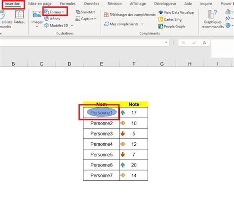 Comment Encercler Du Texte Dans Excel Espritacadémique