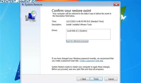 Cara Menggunakan System Restore Di Windows 7 Pkentertainment