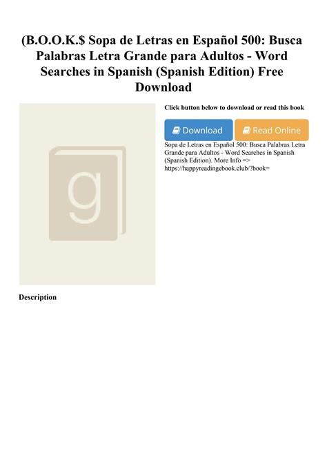 Busca Palabras De Espanol