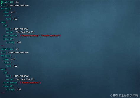 Kubernetes詳解——nfs對pvc和pv使用實戰 資訊咖