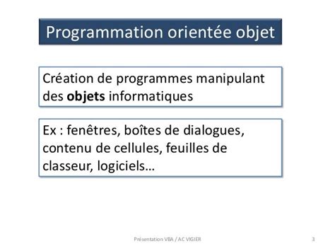 Introduction Aux Macros Sous Excel