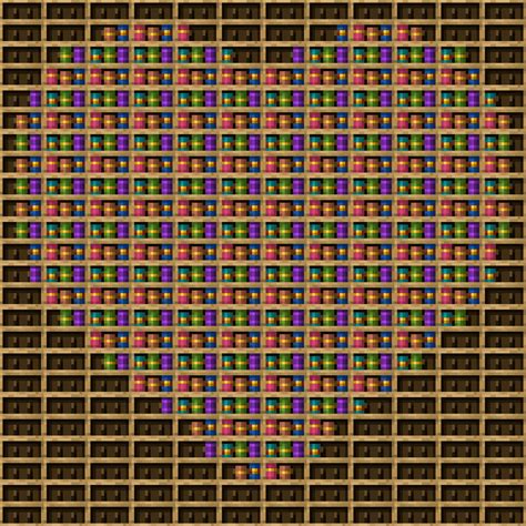 Create And Share Pixel Art With Minecraft Chiseled Bookshelf Bookshelfs Art