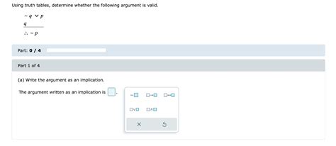 Solved Using Truth Tables Determine Whether The Following