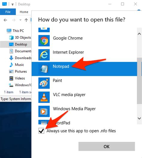 how to open nfo files in windows 10 simple help