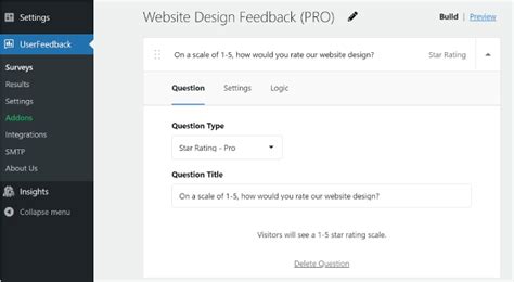 how to get website design feedback in wordpress easy way