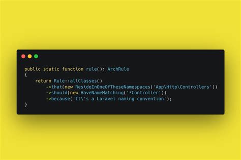 Laravel Arkitect Enforce Architectural Rules In Your Laravel Apps