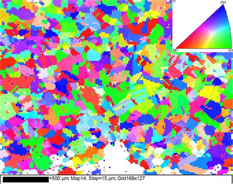 36 Sem And Ebsd Analysis Of The 53 Kn Pre Compressed Specimen After Download Scientific