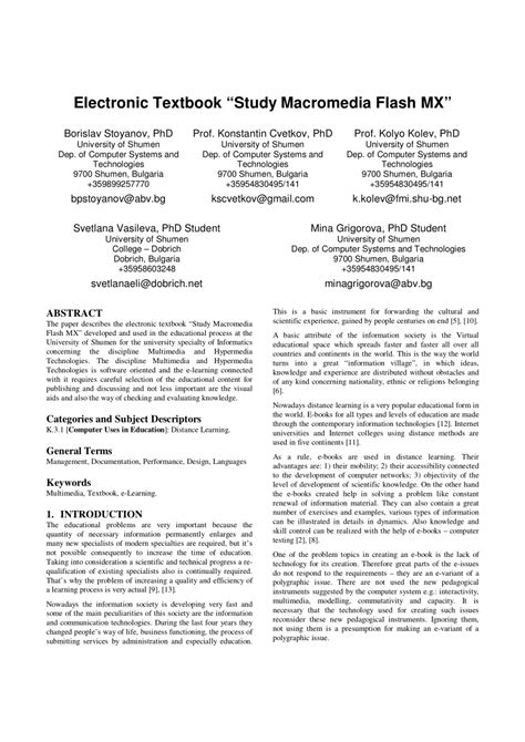 Pdf Electronic Textbook Study Macromedia Flash Mx Pdf Electronic Textbook Study Macromedia Flash Mx