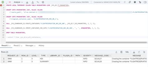 Export Import An Sap Hdi Container For Copy Purpos Sap Community