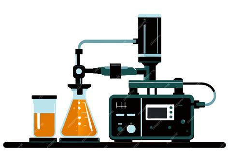 Hplc Machine Vector Illustration Premium Ai Generated Vector