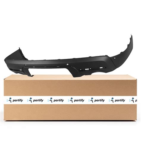 2011 2015 Ford Explorer Rear Lower Bumper With Sensor Holestow Hook