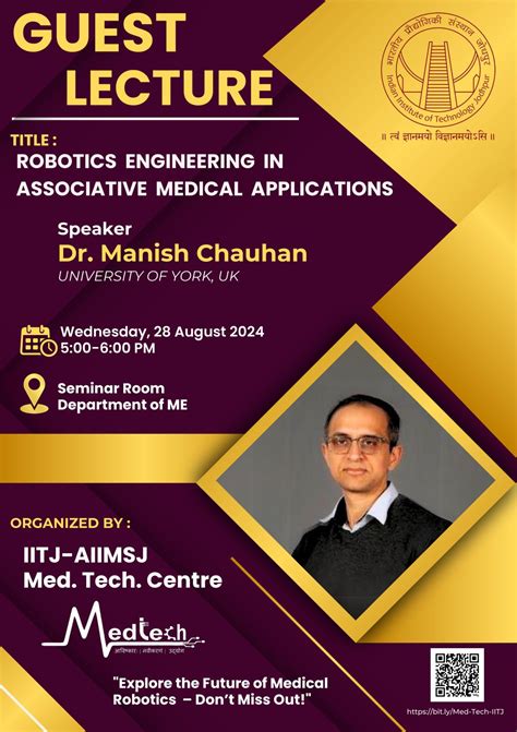Medtech Iit Jodhpur Aiims Jodhpur On Linkedin Iitjodhpur