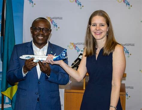 The Bahamas And Alaska Airlines Celebrate First Ever Nonstop Routes
