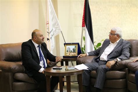 جامعة بوليتكنك فلسطين وبنك الإسكان للتجارة والتمويل يبحثان آفاق التعاون المشترك جامعة بوليتكنك