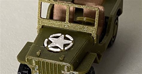 Revised Jeep Model For Easier Print Of The Star By Tritschi Download Free Stl Model