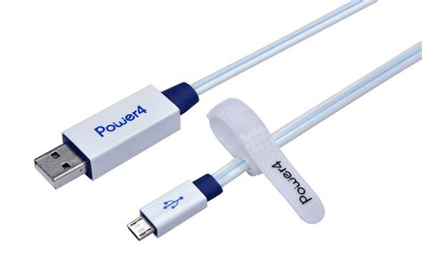 Power 4 LED USB Cable Groupon Goods
