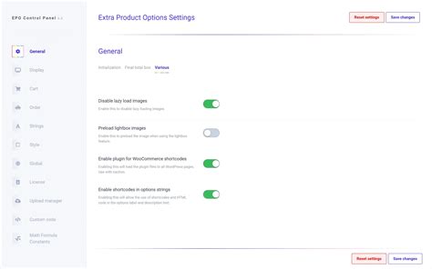 Extra Product Options And Addons For Woocommerce Plugin