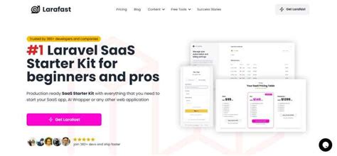 Larafast The 1 Laravel Saas Starter Kit For Beginners And Pros