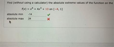 Solved Find Without Using A Calculator The Absolute