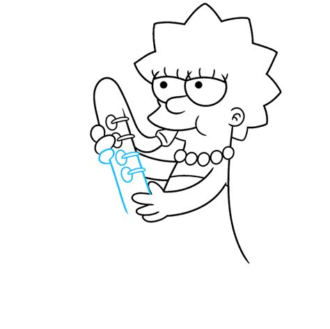 How To Draw Lisa Simpson Really Easy Drawing Tutorial