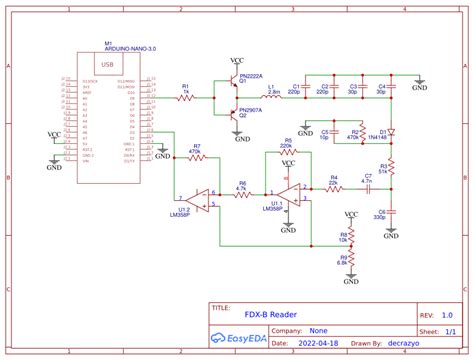 FDX B Reader EasyEDA Open Source Hardware Lab