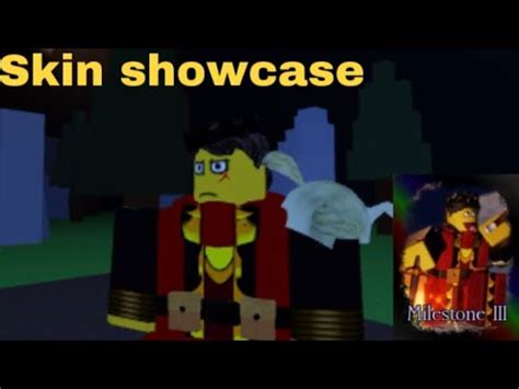 Shedletsky Milestone Iii Skin Showcase Roblox Forsaken Youtube