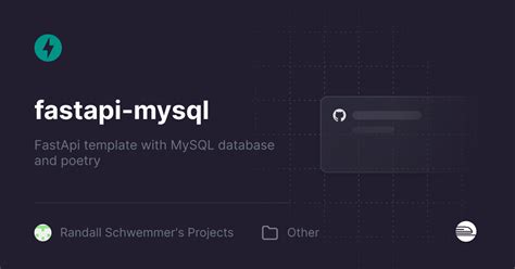 Deploy Fastapi Mysql Railway