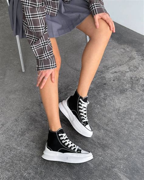 ЖІНОЧЕ ВЗУТТЯ 🇺🇦 ЖЕНСКАЯ ОБУВЬ ️Новинка в наявності ️ Код 11948 Кеди на високій підошві