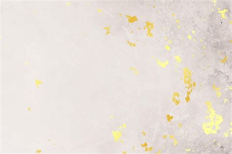 흰색과 황금 호일 질감 배경 무료 벡터