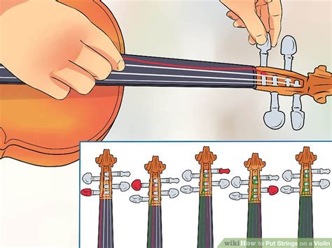 Ways To Put Strings On A Violin WikiHow