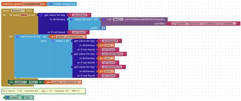 Runtime Error Parsing Json And Foreach Loop Mit App Inventor Help