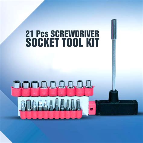 Buy 21 Pcs Screwdriver Socket Tool Kit Online At Best Price In India On