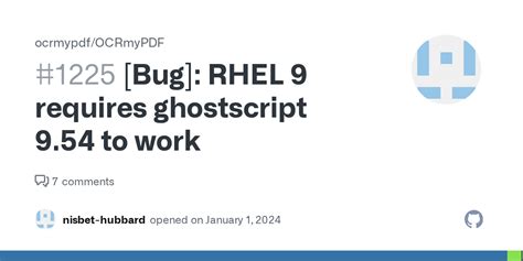 Bug Rhel 9 Requires Ghostscript 954 To Work · Issue 1225