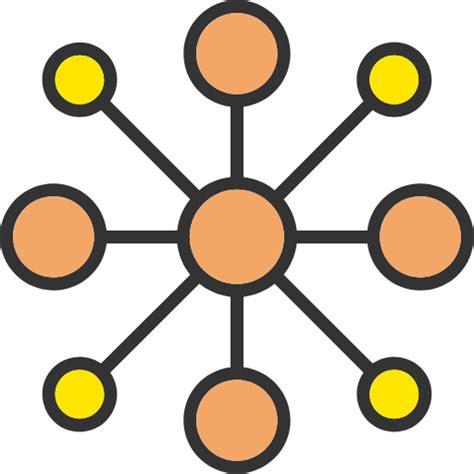 Algorithm Icon Automation Icon Network Icon Connected Icon Web Icon