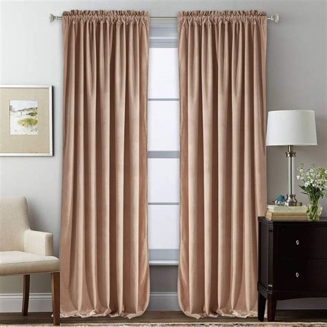 Stangh Nursery Sunlight Blush Velvet Curtains Elegant Interior