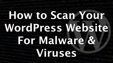 How To Scan Your Wordpress Site For Malicious Code Wordpress Security Youtube