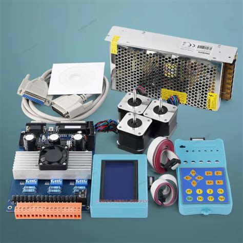 Cnc 3 Axis Tb6600 Stepper Driver 0 10a Hb Nema17 Moteur Pas à Pas 12v