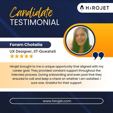 Hirojet On Linkedin Candidatesuccess Testimonial Hirojet