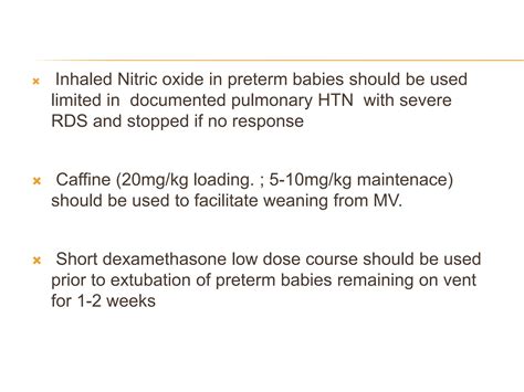 Eurpean Guidelines For Rds Management In Newborn Pptx
