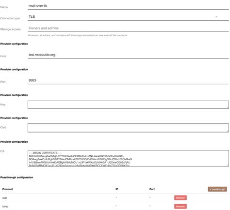 How To Go From Mqtt To Mqtts With A Tls Connector Onomondo