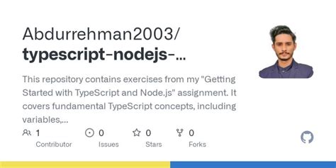 Abdul Rehman On Linkedin Github Abdurrehman2003typescript Nodejs