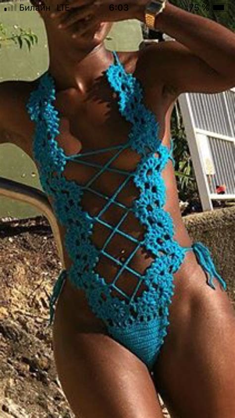Customised Boho Crochet Monokini Honeymoon Swimsuit Crochet One Piece Swimsuit Crochet Swimsuit
