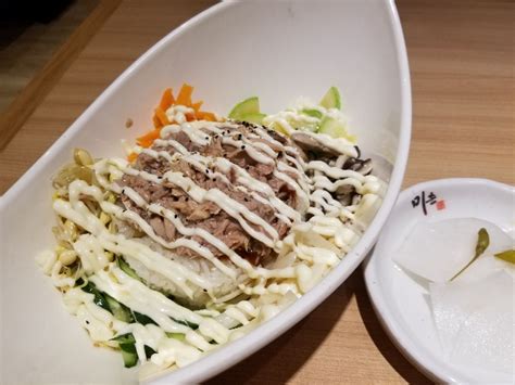 2024米村拌饭 临江店 美食餐厅 点了金枪鱼拌饭和石锅拌饭 去哪儿攻略
