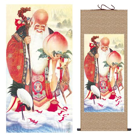 工笔手绘老寿星工笔画老寿星老寿星工笔画大山谷图库