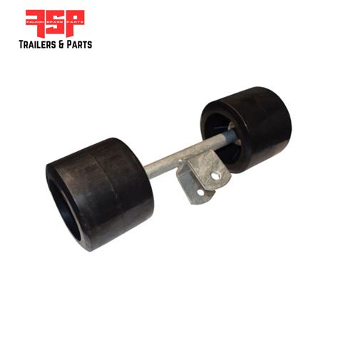 Wobble Roller Double Black Assembly — Fsp Trailers And Parts