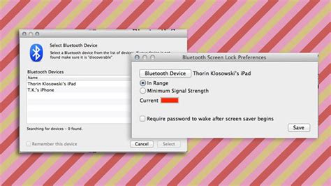 Bluetooth Screen Lock Secures Your Mac When A Bluetooth Device Is Out Of Range