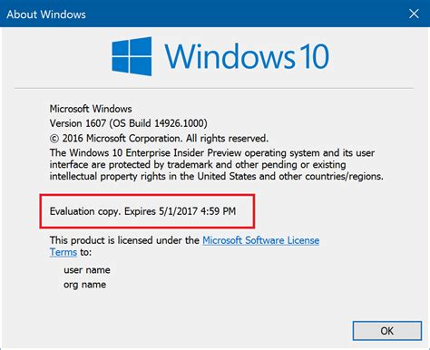 Windows 10 Insider Preview Build 14926 Released With Build Expirations